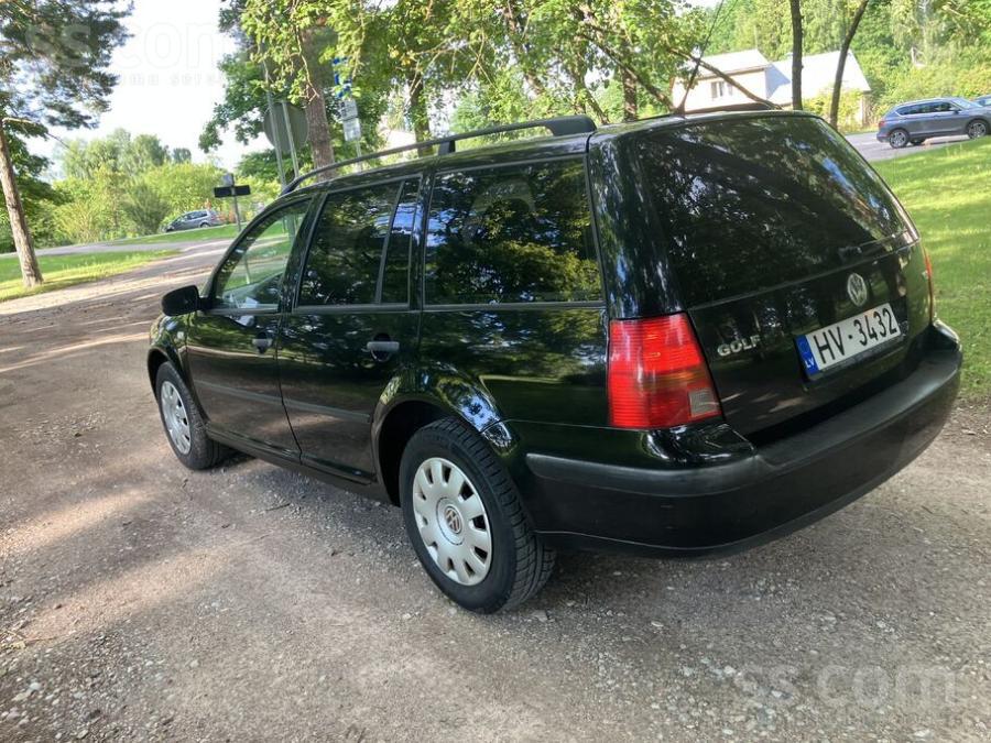 Melns Volkswagen Golf 2002 Jelgava, ar dzinēja tilpumu 1.90 L un nobraukumu 332 tūkst. km par 1390 €, foto 6 vietnē AUTOMOTO.COM.LV
