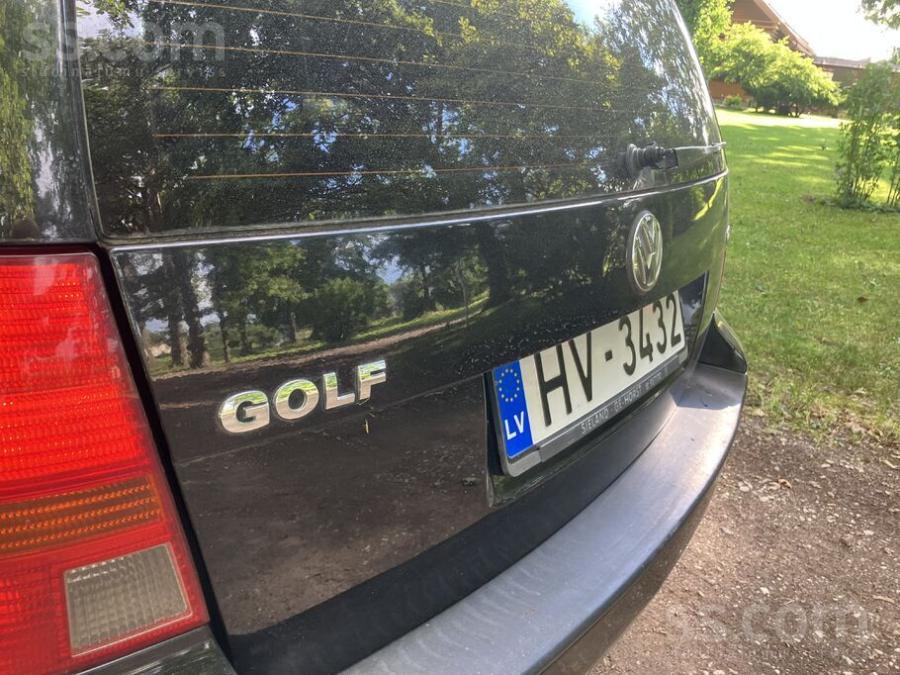 Melns Volkswagen Golf 2002 Jelgava, ar dzinēja tilpumu 1.90 L un nobraukumu 332 tūkst. km par 1390 €, foto 14 vietnē AUTOMOTO.COM.LV