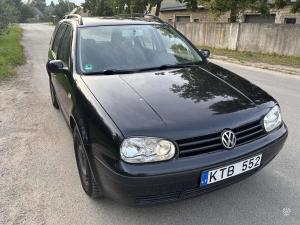 Black Volkswagen Golf 2002 in Joniskis, with an engine capacity of 1.60 L and mileage of 350 thousand km for 450 €, photo  on AUTOMOTO.COM.LV