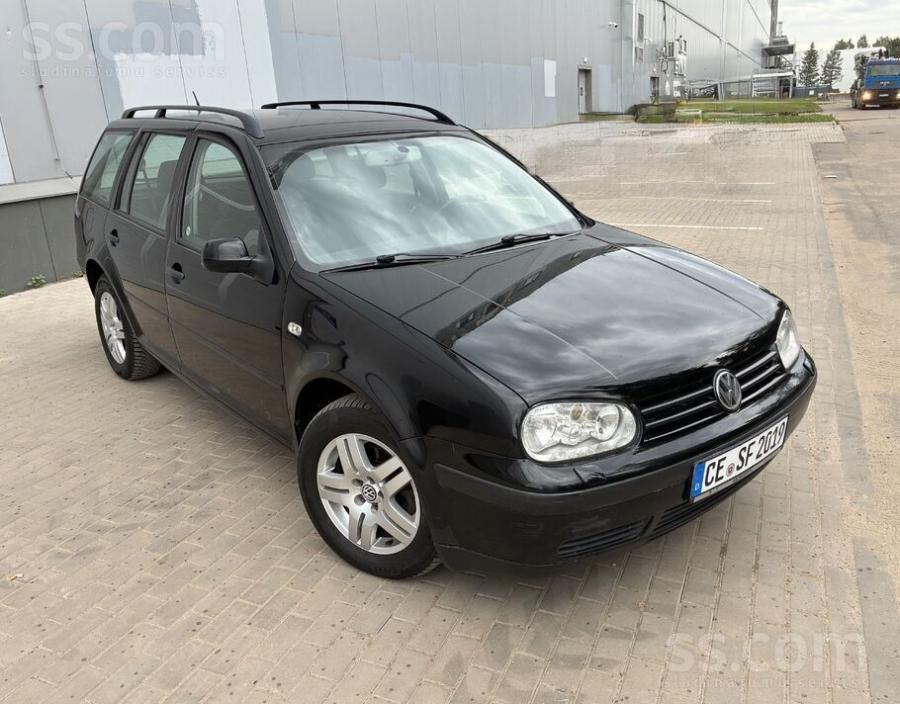 Черный Фольксваген Гольф 2002 в Рига, объемом двигателя 1.90 л и пробегом 291 тыс. км за 2450 €, фото 3 на AUTOMOTO.COM.LV