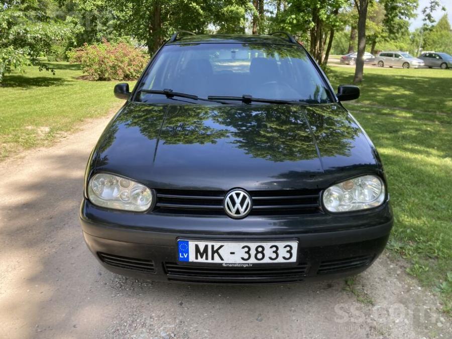 Melns Volkswagen Golf 2003 Jelgava, ar dzinēja tilpumu 1.90 L un nobraukumu 407 tūkst. km par 1390 €, foto 2 vietnē AUTOMOTO.COM.LV