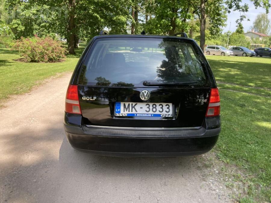 Melns Volkswagen Golf 2003 Jelgava, ar dzinēja tilpumu 1.90 L un nobraukumu 407 tūkst. km par 1390 €, foto 5 vietnē AUTOMOTO.COM.LV
