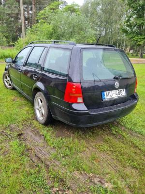 Black Volkswagen Golf 2003 in Madona, with an engine capacity of 1.90 L and mileage of 373 thousand km for 1700 €, photo 2 on AUTOMOTO.COM.LV