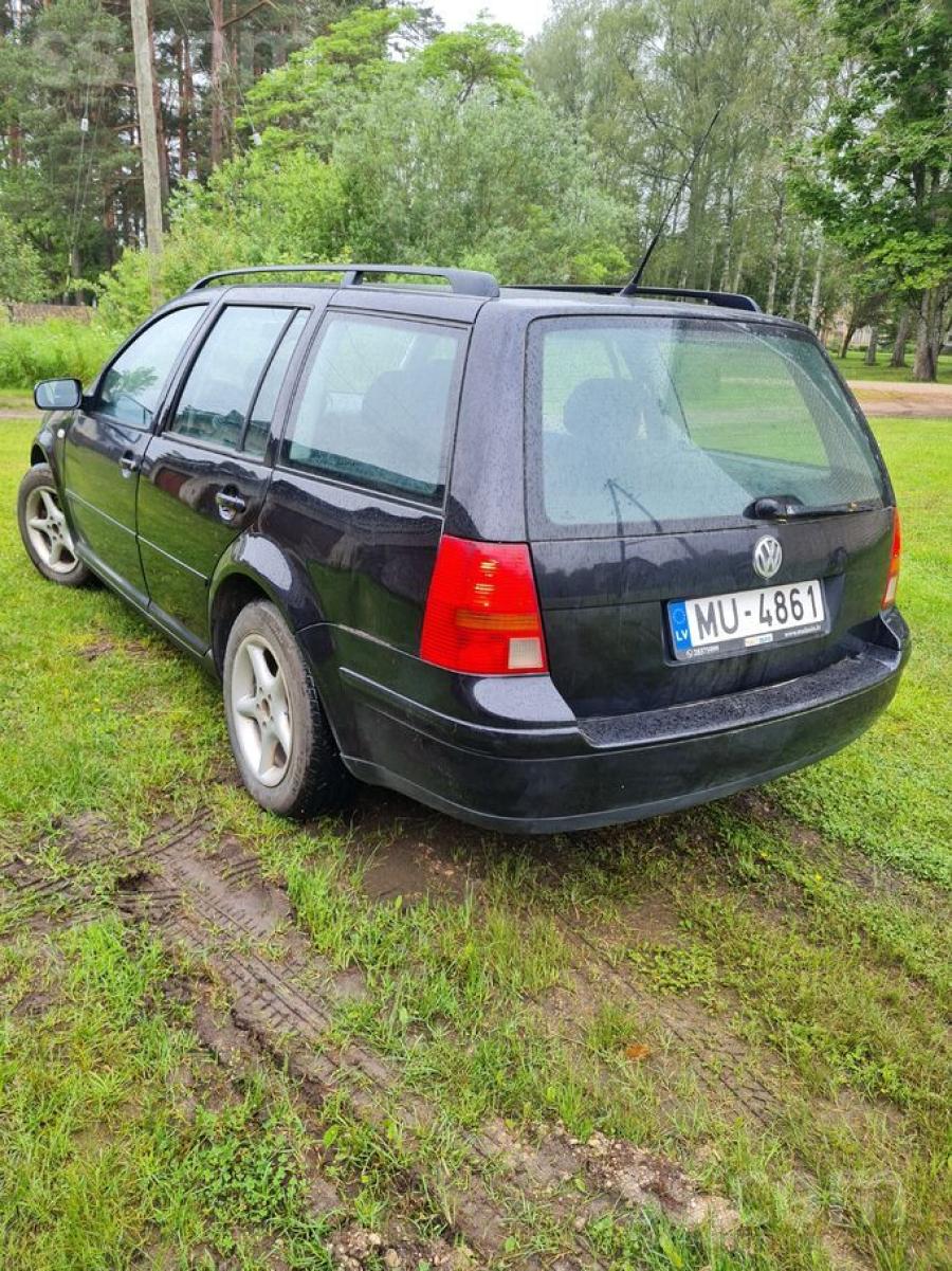 Black Volkswagen Golf 2003 in Madona, with an engine capacity of 1.90 L and mileage of 373 thousand km for 1700 €, photo 2 on AUTOMOTO.COM.LV