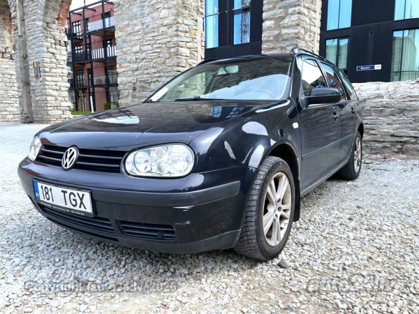 Melns Volkswagen Golf 2003 Tallina, ar dzinēja tilpumu 1.90 L un nobraukumu 400 tūkst. km par 999 €, foto 1 vietnē AUTOMOTO.COM.LV