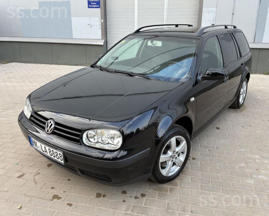 Melns Volkswagen Golf 2003 Rīga, ar dzinēja tilpumu 1.90 L un nobraukumu 303 tūkst. km par 2450 €, foto 1 vietnē AUTOMOTO.COM.LV