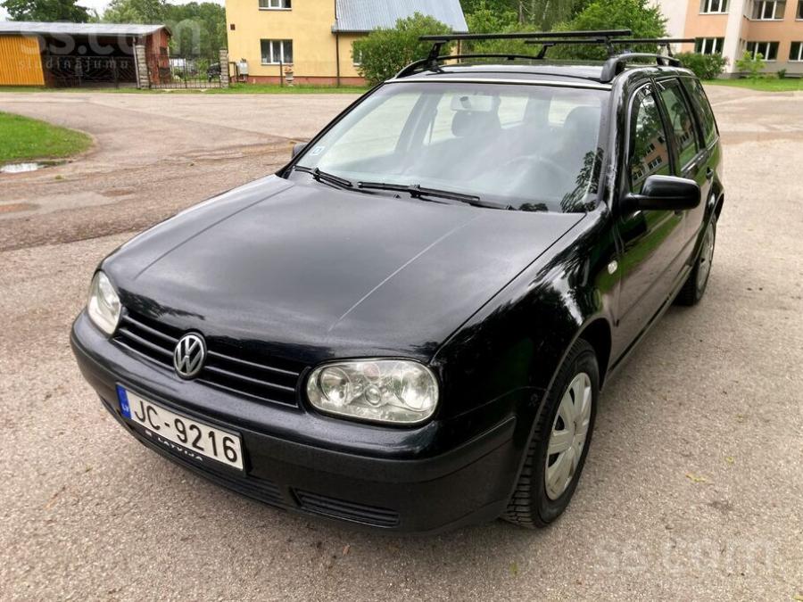 Melns Volkswagen Golf 2004 Jelgava, ar dzinēja tilpumu 1.90 L un nobraukumu 386 tūkst. km par 1390 €, foto 1 vietnē AUTOMOTO.COM.LV