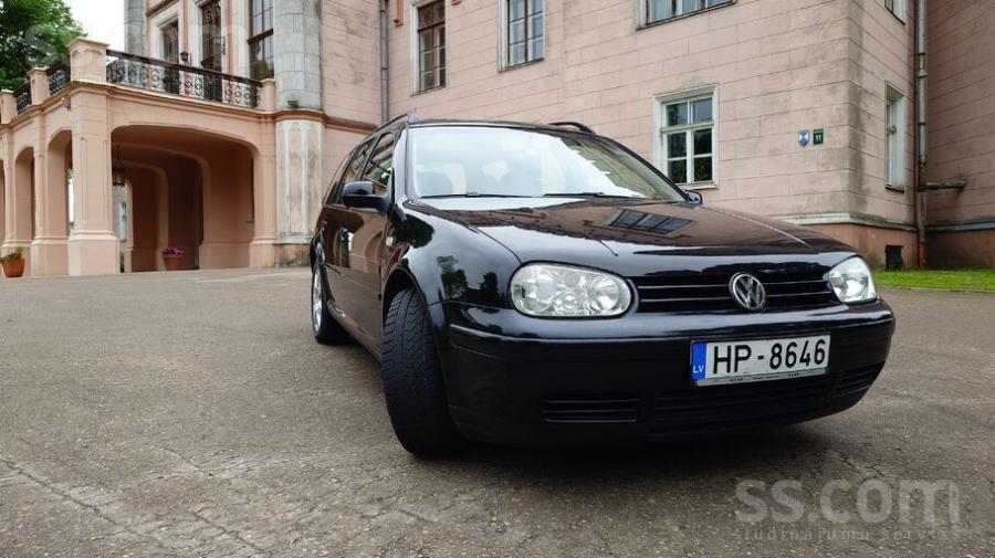 Melns Volkswagen Golf 2005 Dobele, ar dzinēja tilpumu 1.60 L un nobraukumu 299 tūkst. km par 1550 €, foto 1 vietnē AUTOMOTO.COM.LV