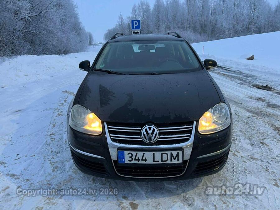 Black Volkswagen Golf 2007 in Tallinn, with an engine capacity of 1.90 L and mileage of 360 thousand km for 1790 €, photo 4 on AUTOMOTO.COM.LV