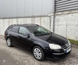 Black Volkswagen Golf 2007 in Vilnius, with an engine capacity of 1.90 L and mileage of 334 thousand km for 1850 €, photo  on AUTOMOTO.COM.LV