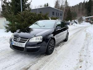 Black Volkswagen Golf 2007 in Vilnius, with an engine capacity of 1.97 L and mileage of 320 thousand km for 2250 €, photo  on AUTOMOTO.COM.LV