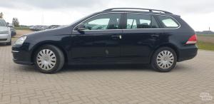 Black Volkswagen Golf 2007 in Kedainiai, with an engine capacity of 1.90 L and mileage of 190 thousand km for 2600 €, photo 7 on AUTOMOTO.COM.LV