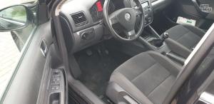 Black Volkswagen Golf 2007 in Kedainiai, with an engine capacity of 1.90 L and mileage of 190 thousand km for 2600 €, photo 14 on AUTOMOTO.COM.LV