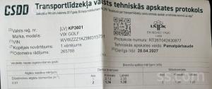 Черный Фольксваген Гольф 2007 в Рига, объемом двигателя 1.90 л и пробегом 266 тыс. км за 2500 €, фото 12 на AUTOMOTO.COM.LV
