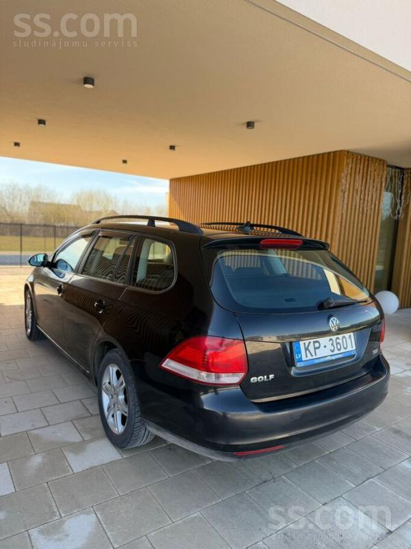 Melns Volkswagen Golf 2007 Rīga, ar dzinēja tilpumu 1.90 L un nobraukumu 266 tūkst. km par 2190 €, foto 6 vietnē AUTOMOTO.COM.LV