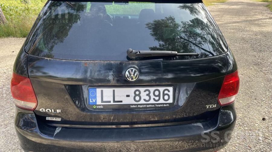 Melns Volkswagen Golf 2007 Rīga, ar dzinēja tilpumu 1.90 L un nobraukumu 311 tūkst. km par 2200 €, foto 5 vietnē AUTOMOTO.COM.LV