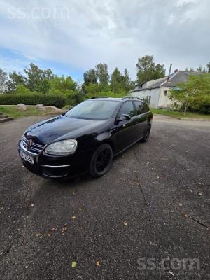 Black Volkswagen Golf 2007 in Daugavpils, with an engine capacity of 1.90 L and mileage of 354 thousand km for 1500 €, photo  on AUTOMOTO.COM.LV