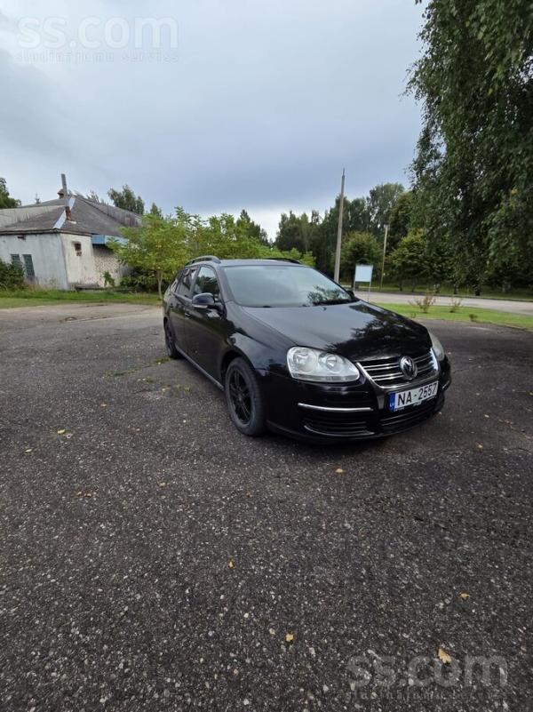 Black Volkswagen Golf 2007 in Daugavpils, with an engine capacity of 1.90 L and mileage of 354 thousand km for 1500 €, photo 5 on AUTOMOTO.COM.LV