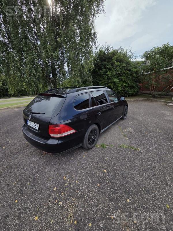 Black Volkswagen Golf 2007 in Daugavpils, with an engine capacity of 1.90 L and mileage of 354 thousand km for 1500 €, photo 6 on AUTOMOTO.COM.LV