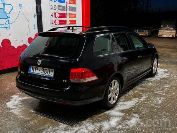 Black Volkswagen Golf 2007 in Riga, with an engine capacity of 1.90 L and mileage of 270 thousand km for 2600 €, photo 1 on AUTOMOTO.COM.LV