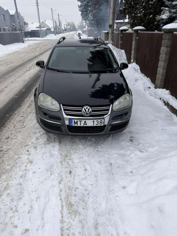 Black Volkswagen Golf 2008 in Kaunas, with an engine capacity of 1.90 L and mileage of 260 thousand km for 850 €, photo 2 on AUTOMOTO.COM.LV