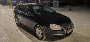 Black Volkswagen Golf 2008 in Vilnius, with an engine capacity of 1.90 L and mileage of 307 thousand km for 900 €, photo 3 on AUTOMOTO.COM.LV