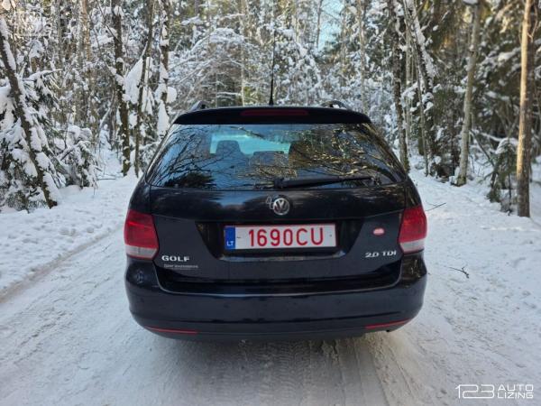 Black Volkswagen Golf 2008 in Kretinga, with an engine capacity of 2.00 L and mileage of 180 thousand km for 3250 €, photo 6 on AUTOMOTO.COM.LV