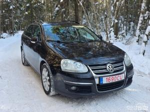 Melns Volkswagen Golf 2008 Mažeikiai, ar dzinēja tilpumu 2.00 L un nobraukumu 180 tūkst. km par 3250 €, foto  vietnē AUTOMOTO.COM.LV
