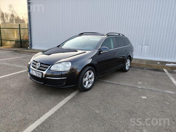 Black Volkswagen Golf 2008 in Riga, with an engine capacity of 1.90 L and mileage of 236 thousand km for 4750 €, photo 2 on AUTOMOTO.COM.LV