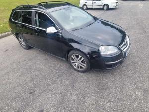 Black Volkswagen Golf 2008 in Alytus, with an engine capacity of 1.97 L and mileage of 305 thousand km for 1850 €, photo 4 on AUTOMOTO.COM.LV