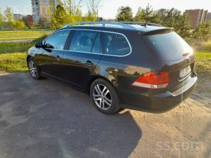 Black Volkswagen Golf 2008 in Daugavpils, with an engine capacity of 2.00 L and mileage of 308 thousand km for 1650 €, photo 25 on AUTOMOTO.COM.LV