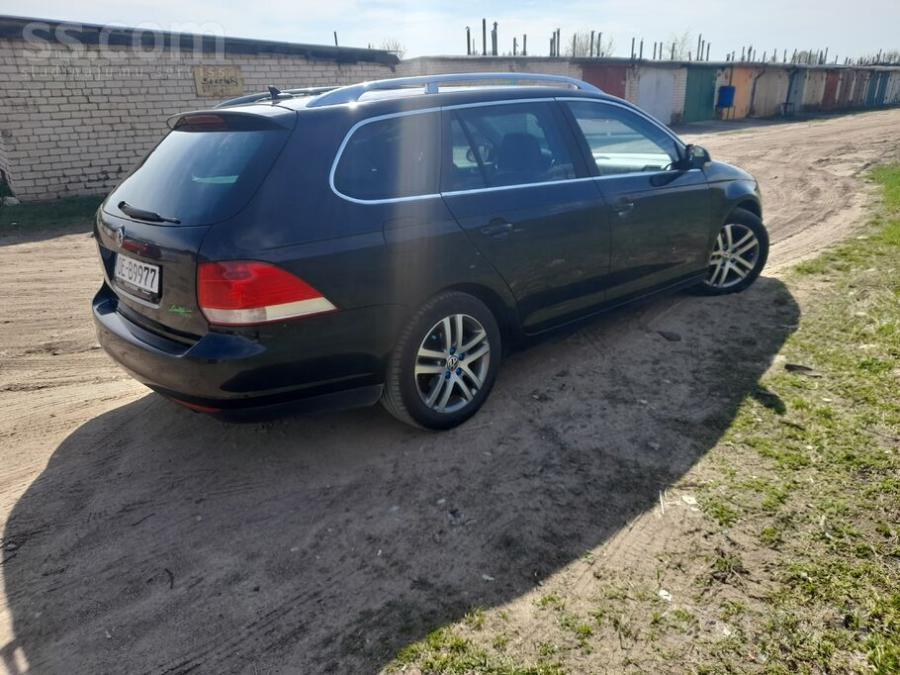 Black Volkswagen Golf 2008 in Daugavpils, with an engine capacity of 2.00 L and mileage of 308 thousand km for 1650 €, photo 27 on AUTOMOTO.COM.LV