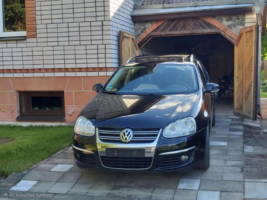 Melns Volkswagen Golf 2008 Viļņa, ar dzinēja tilpumu 1.90 L un nobraukumu 356 tūkst. km par 2150 €, foto 1 vietnē AUTOMOTO.COM.LV