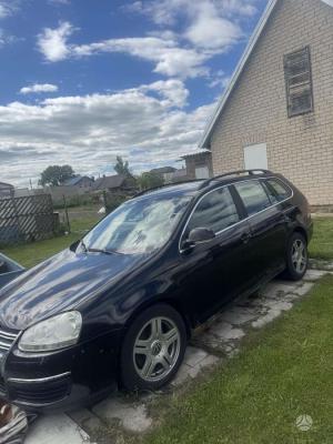 Black Volkswagen Golf 2008 in Kedainiai, with an engine capacity of 1.97 L and mileage of 438 thousand km for 1300 €, photo  on AUTOMOTO.COM.LV