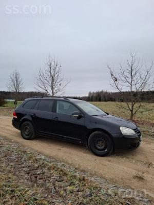 Black Volkswagen Golf 2008 in Ogre, with an engine capacity of 1.90 L and mileage of 356 thousand km for 1650 €, photo  on AUTOMOTO.COM.LV