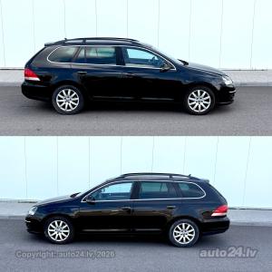 Black Volkswagen Golf 2008 in Tallinn, with an engine capacity of 2.00 L and mileage of 306 thousand km for 2999 €, photo 6 on AUTOMOTO.COM.LV