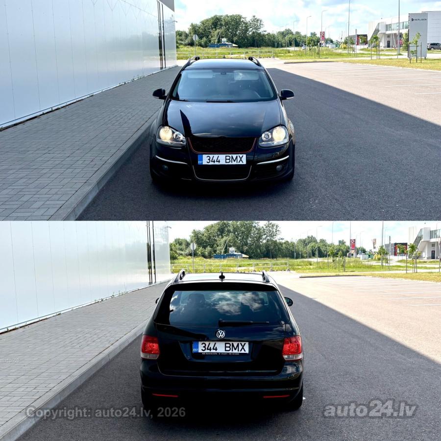 Black Volkswagen Golf 2008 in Tallinn, with an engine capacity of 2.00 L and mileage of 306 thousand km for 2999 €, photo 7 on AUTOMOTO.COM.LV