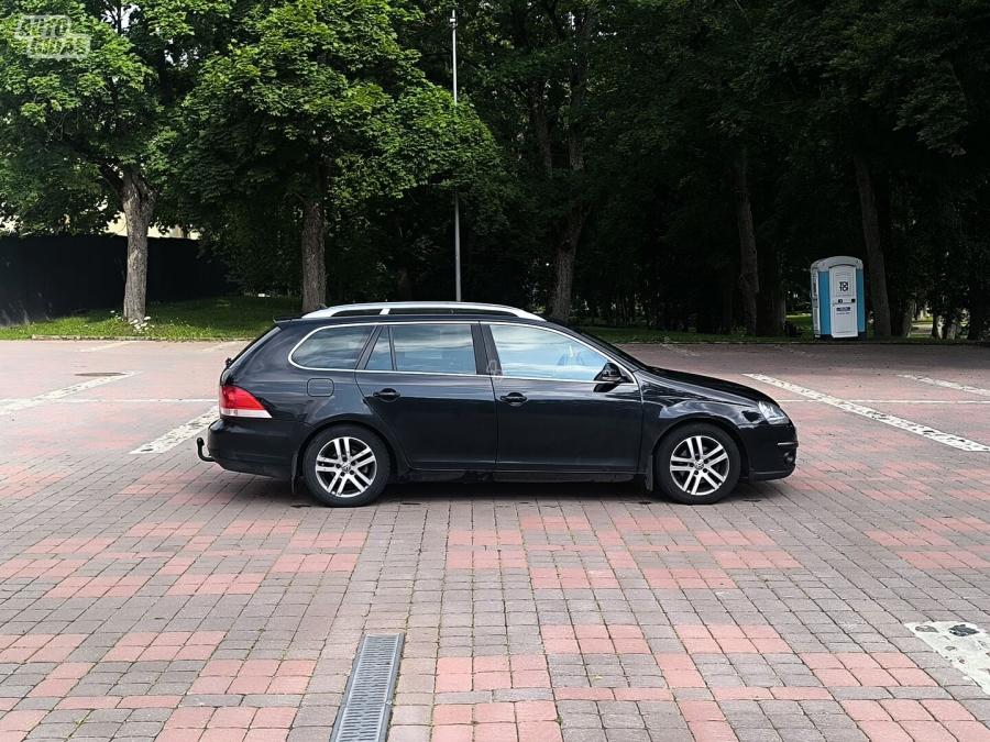 Black Volkswagen Golf 2008 in Vilnius, with an engine capacity of 2.00 L and mileage of 347 thousand km for 1650 €, photo 5 on AUTOMOTO.COM.LV