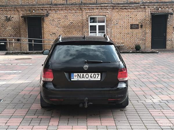 Black Volkswagen Golf 2008 in Vilnius, with an engine capacity of 2.00 L and mileage of 347 thousand km for 1650 €, photo 6 on AUTOMOTO.COM.LV