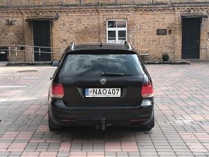 Black Volkswagen Golf 2008 in Vilnius, with an engine capacity of 2.00 L and mileage of 347 thousand km for 1650 €, photo 7 on AUTOMOTO.COM.LV
