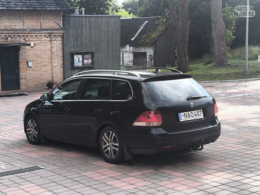 Black Volkswagen Golf 2008 in Vilnius, with an engine capacity of 2.00 L and mileage of 347 thousand km for 1650 €, photo 8 on AUTOMOTO.COM.LV