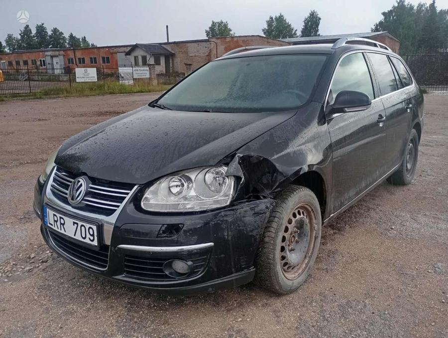 Melns Volkswagen Golf 2008 Ukmergė, ar dzinēja tilpumu 1.90 L un nobraukumu 294 tūkst. km par 750 €, foto 1 vietnē AUTOMOTO.COM.LV