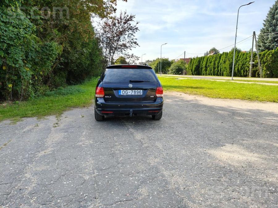 Melns Volkswagen Golf 2008 Rīga, ar dzinēja tilpumu 1.90 L un nobraukumu 237 tūkst. km par 3717 €, foto 3 vietnē AUTOMOTO.COM.LV