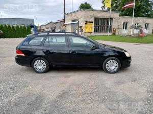 Black Volkswagen Golf 2008 in Valmiera, with an engine capacity of 1.90 L and mileage of 405 thousand km for 1950 €, photo  on AUTOMOTO.COM.LV