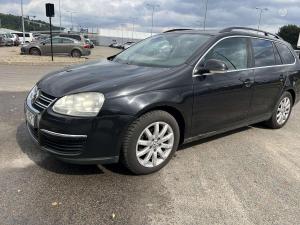 Black Volkswagen Golf 2008 in Vilnius, with an engine capacity of 1.90 L and mileage of 334 thousand km for 2145 €, photo  on AUTOMOTO.COM.LV