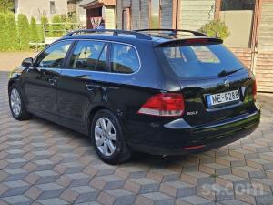 Black Volkswagen Golf 2008 in Talsi, with an engine capacity of 2.00 L and mileage of 306 thousand km for 2599 €, photo 4 on AUTOMOTO.COM.LV