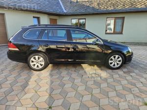 Black Volkswagen Golf 2008 in Talsi, with an engine capacity of 2.00 L and mileage of 306 thousand km for 2599 €, photo 6 on AUTOMOTO.COM.LV