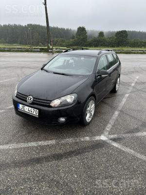 Black Volkswagen Golf 2009 in Cesis, with an engine capacity of 2.00 L and mileage of 423 thousand km for 2795 €, photo 2 on AUTOMOTO.COM.LV