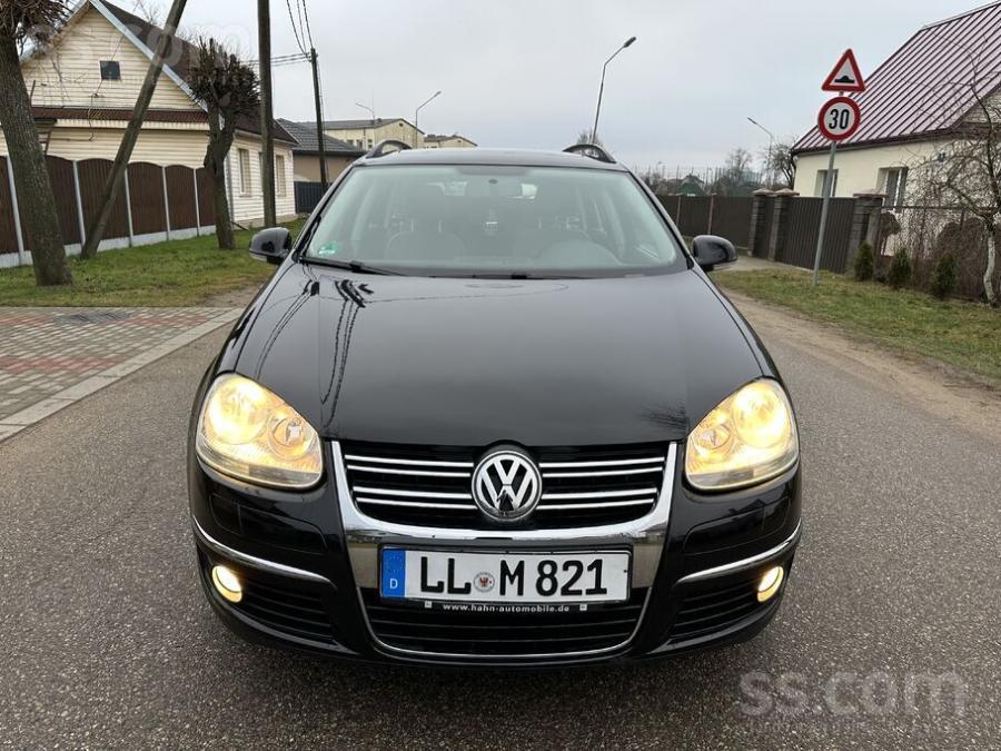 Black Volkswagen Golf 2009 in Daugavpils, with an engine capacity of 2.00 L and mileage of 285 thousand km for 3150 €, photo 2 on AUTOMOTO.COM.LV