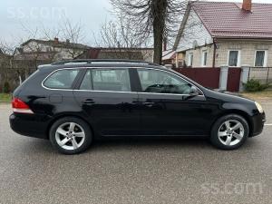 Black Volkswagen Golf 2009 in Daugavpils, with an engine capacity of 2.00 L and mileage of 285 thousand km for 3150 €, photo 4 on AUTOMOTO.COM.LV
